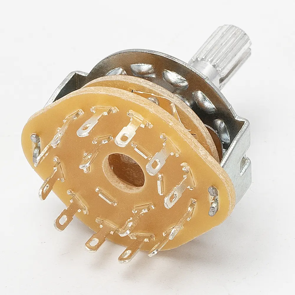 Rotary Switch MEC Rotary Switch, 6 Position, 9 Pole, For 2 Identical
