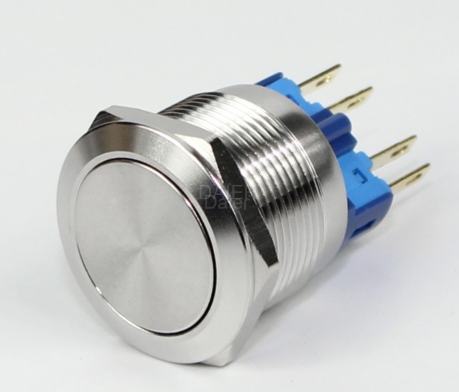 GQ22F-11 22mm Waterproof On On Push Button Switch - DAIER