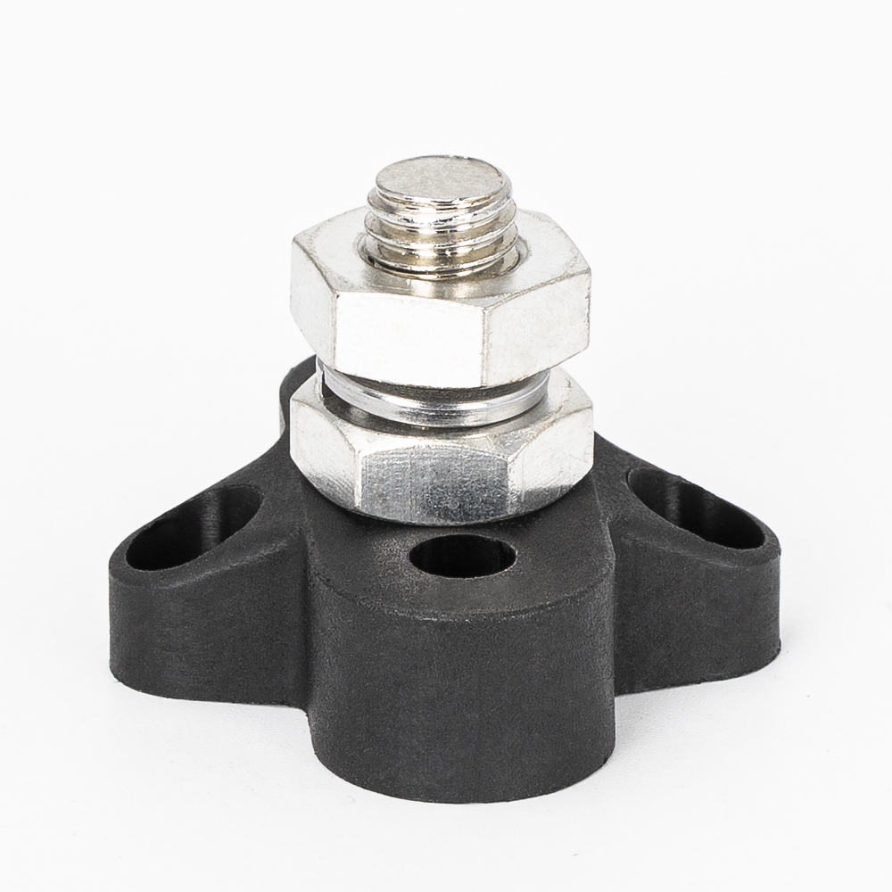 BB1-1 Single Post 12V Power Distribution Block - Daier