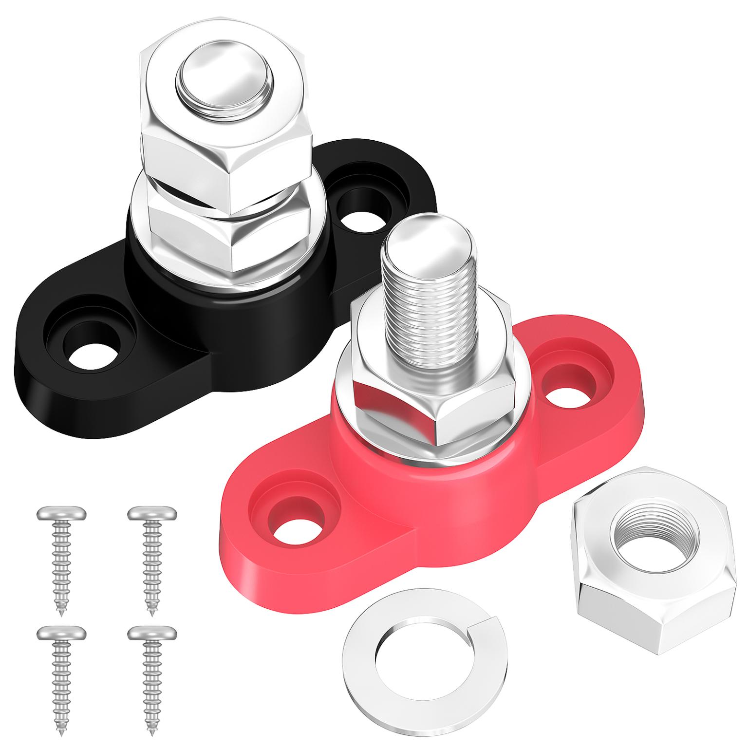 BB1-1A Single M10 Stud Battery Junction Post - DAIER