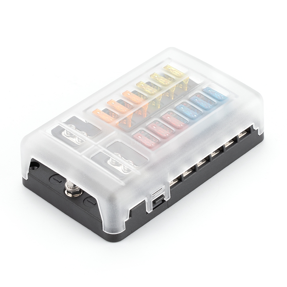 FB-1714 12 Way Automotive Fuse Block - DAIER