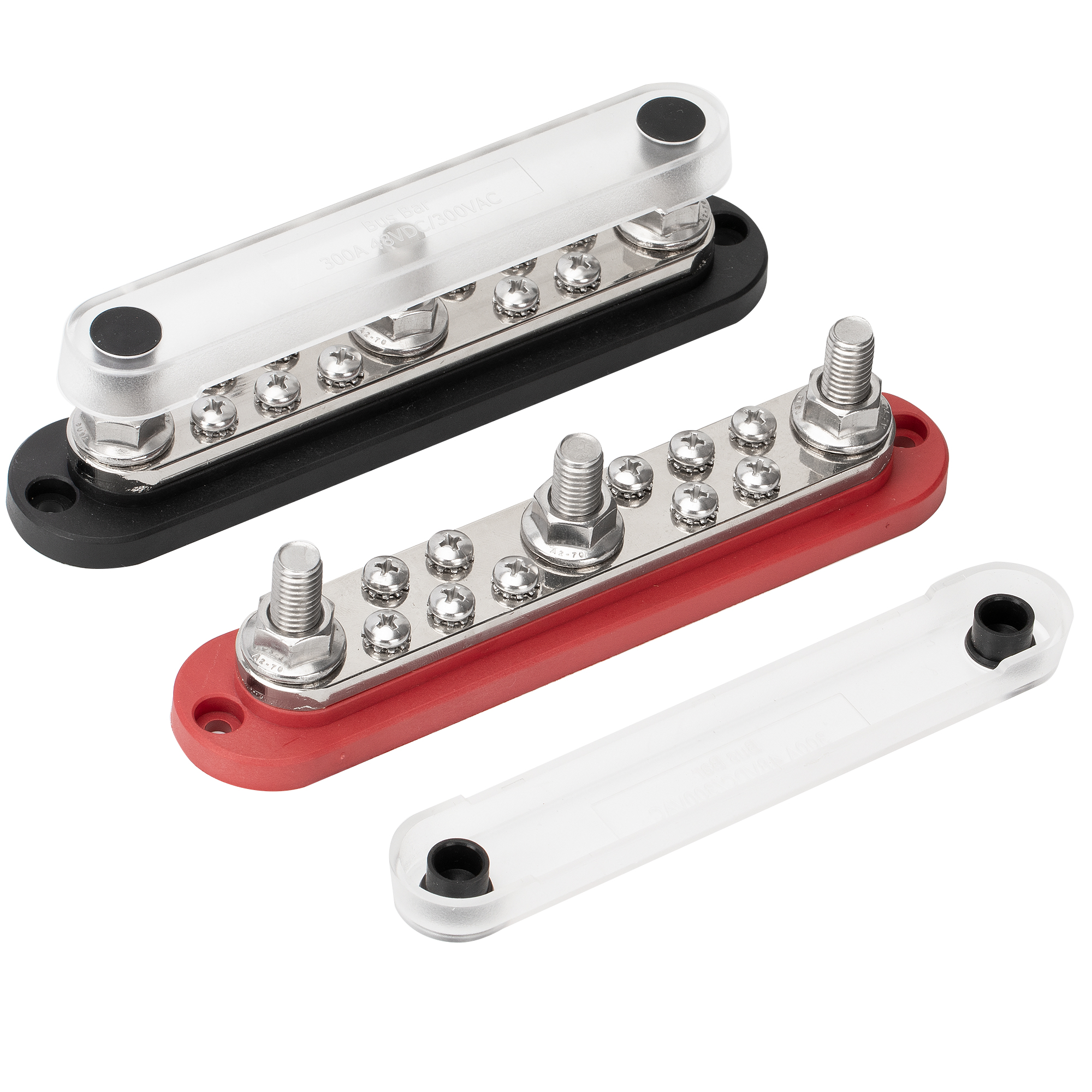 BB300-T3M10S10-C M10 Stud Marine Bus Bar - DAIER