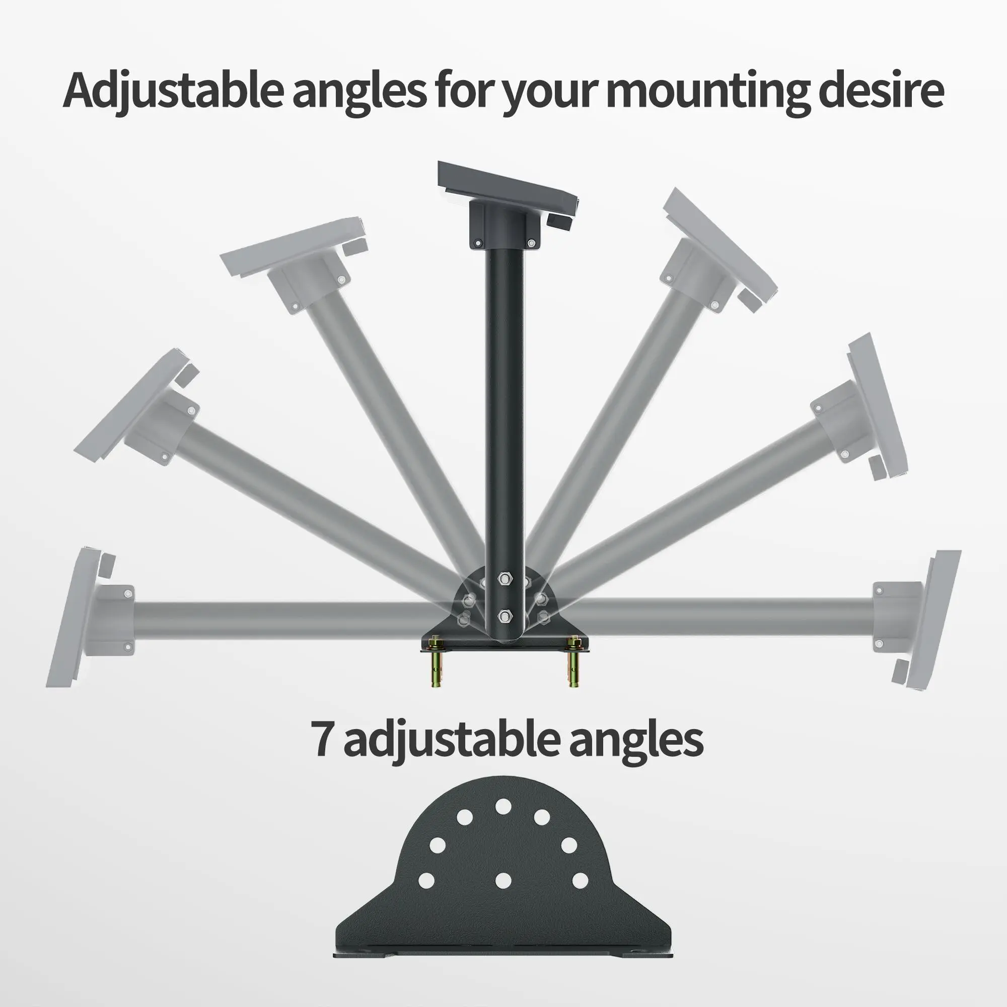 Adjustable Dish Mount Starlink Gen 3 Mount Kit - Adjustable Roof/Wall ...