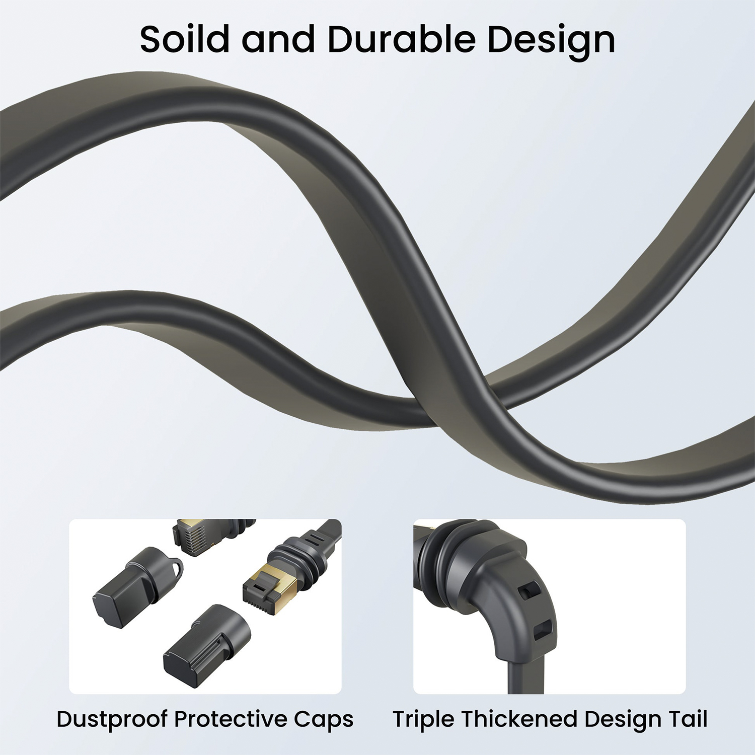 Starlink Gen 3 Standard Flat Ethernet Cable For Tight Spaces