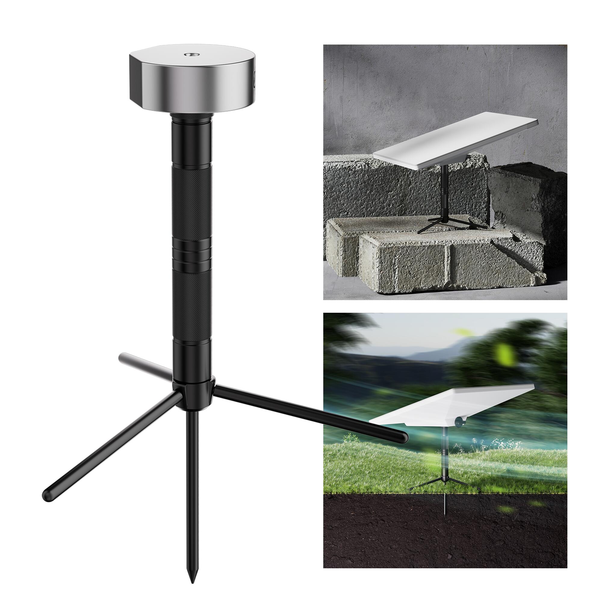 Starlink Mini Portable Stable Tripod With Ground Stakes & 1/4" Screw