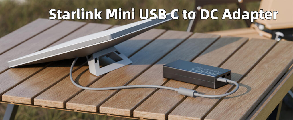 Starlink Mini DC Female To USB-C Adapter - 65W+ PD Compatible - 0.17M/0 ...