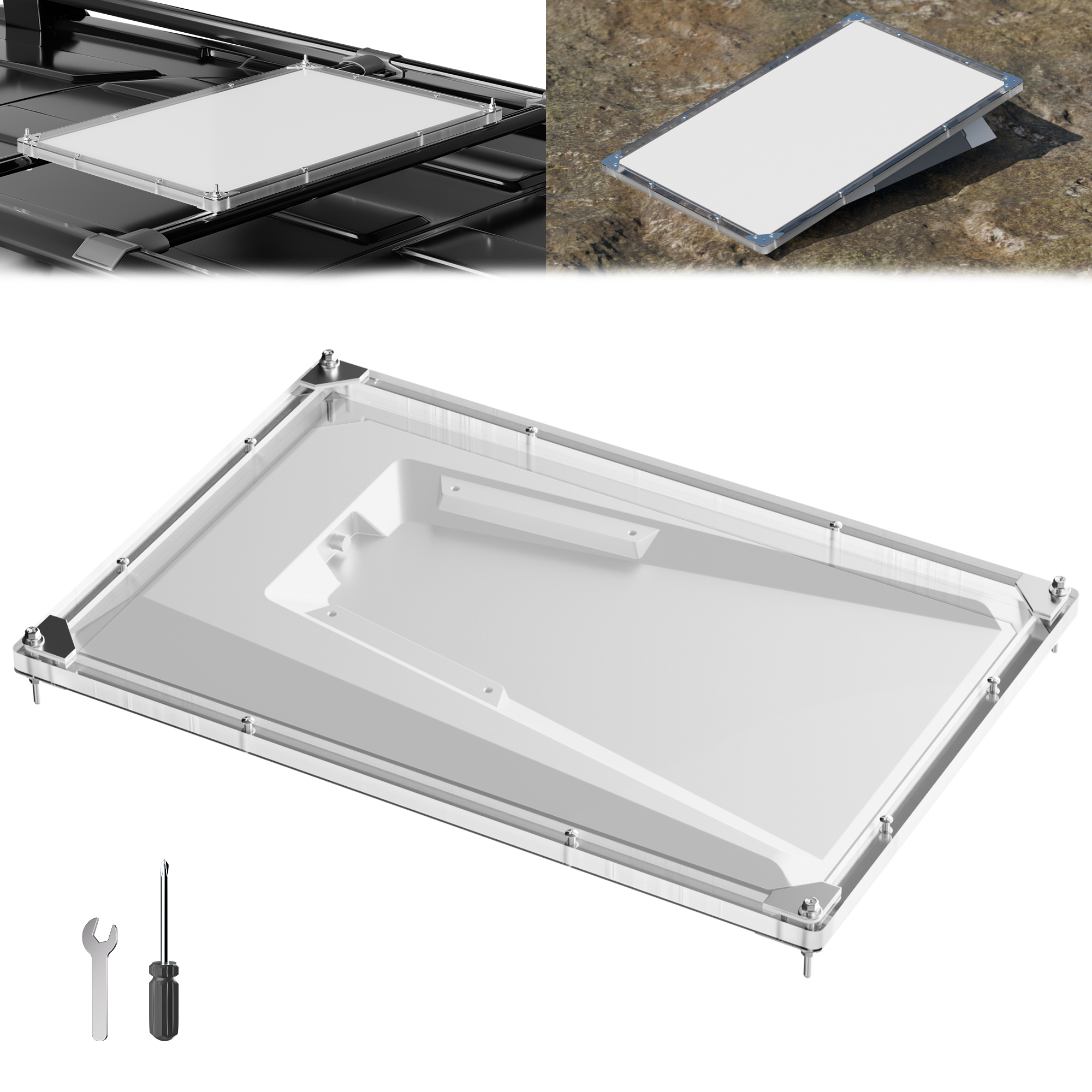 Starlink Performance (Gen 3) Protective Enclosure For Roof Racks Mount