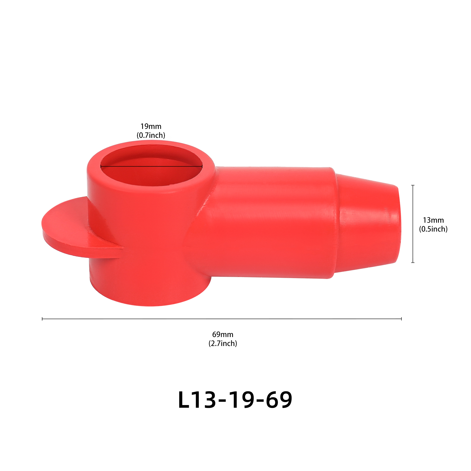 2 AWG - 2/0 AWG Silicone Terminal Boots | Fits M10 & M12