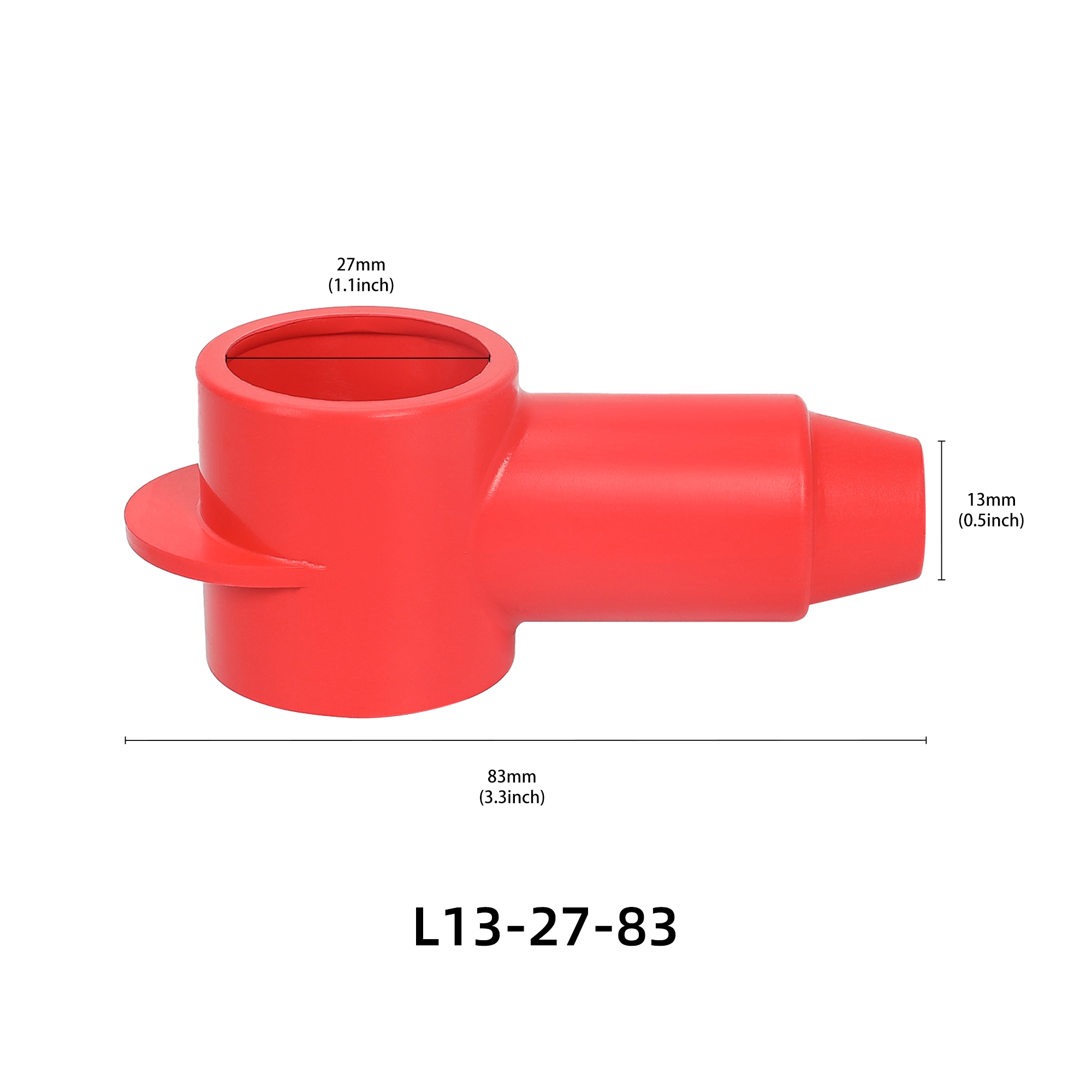 2 AWG - 2/0 AWG Silicone Terminal Boots | Fits M10 & M12