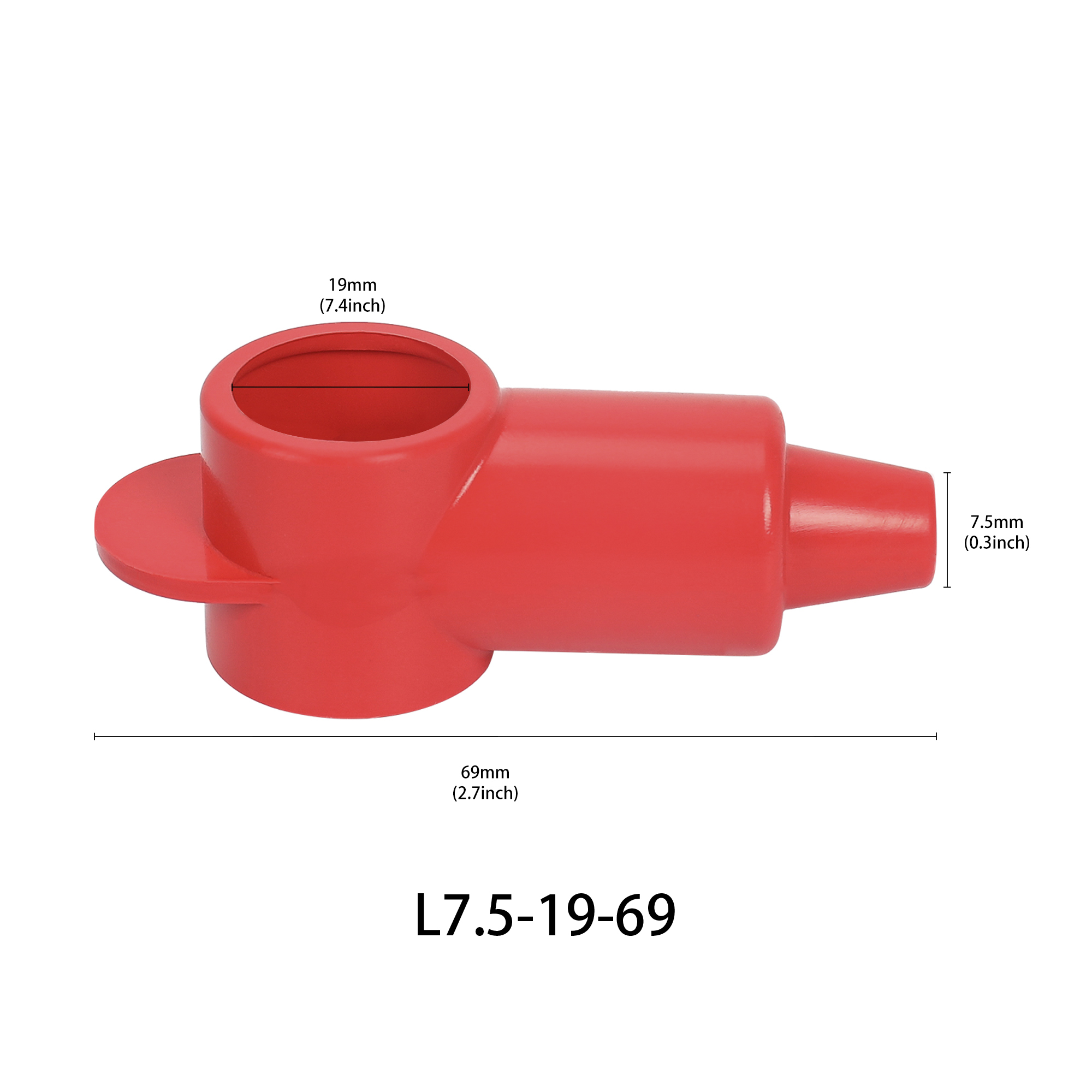 Battery Terminal Covers 8 AWG - 4 AWG | Fits M8 & M10 Studs